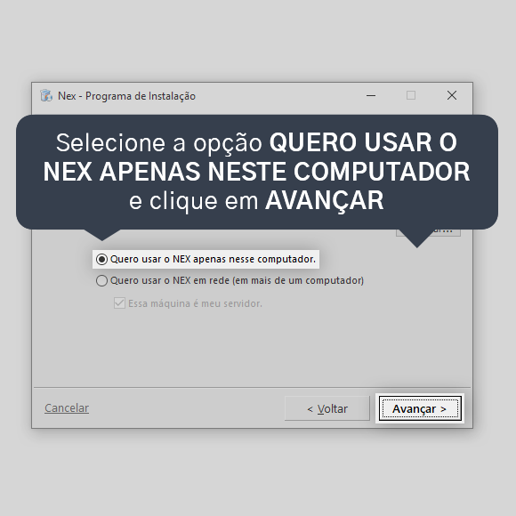 Instalar o Programa NEX | Central de Ajuda - Programa NEX