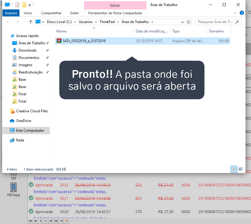 Exportando Arquivos XML das Notas Fiscais | Central de Ajuda - Programa NEX