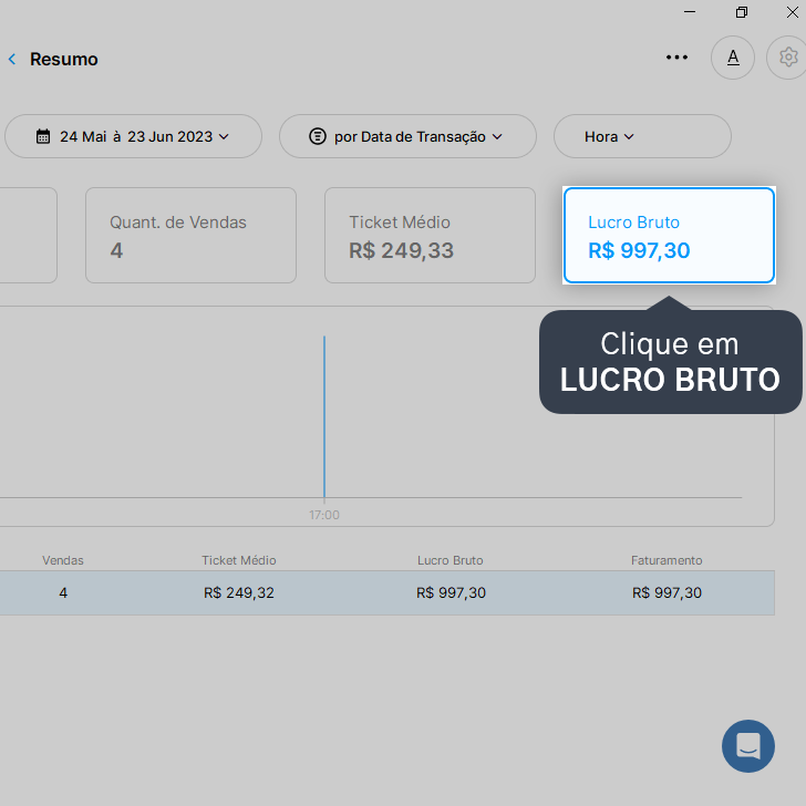 Como gerar o relatório de lucro bruto | Central de Ajuda - Programa NEX