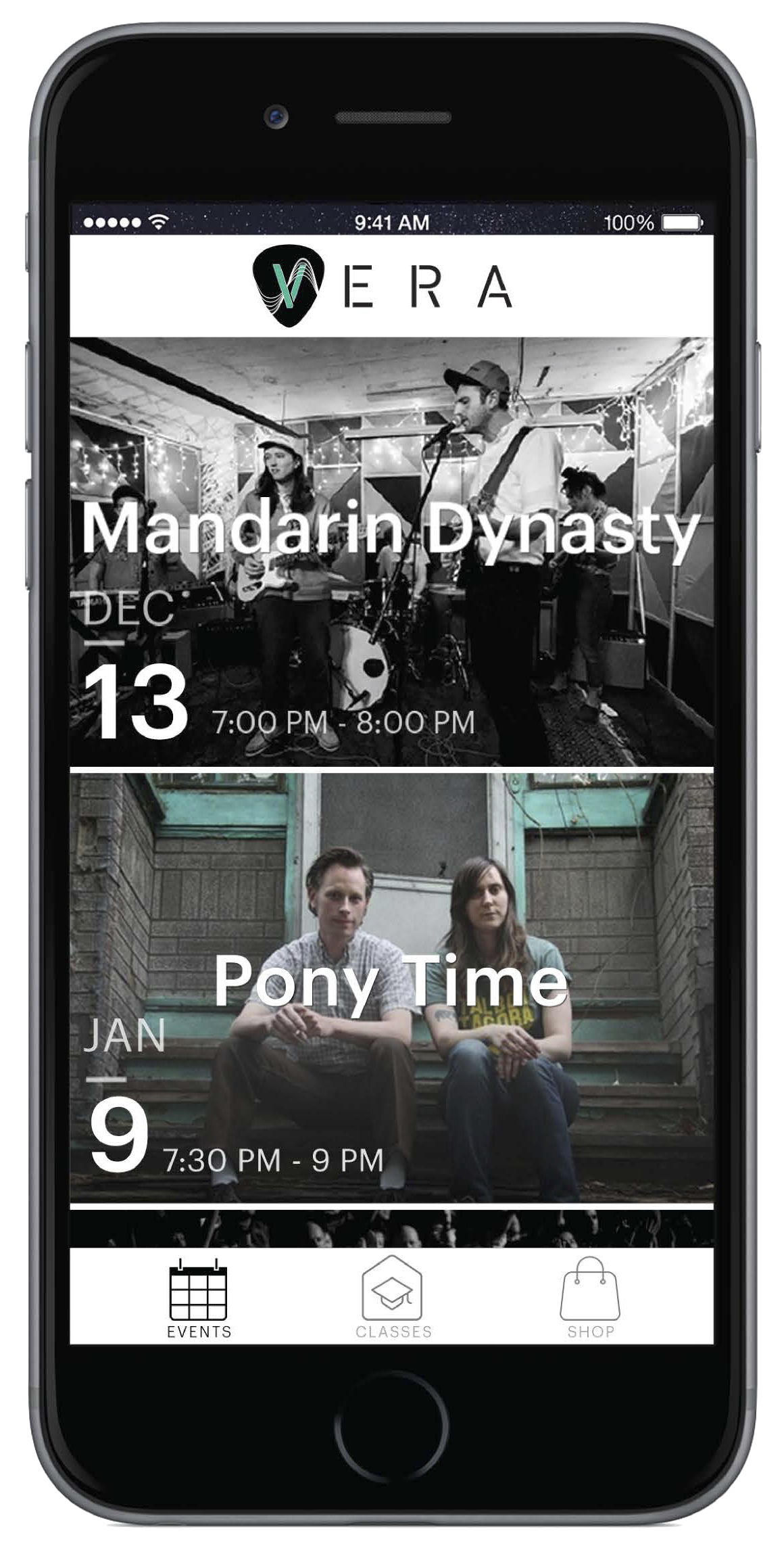 The Vera Project Redesign