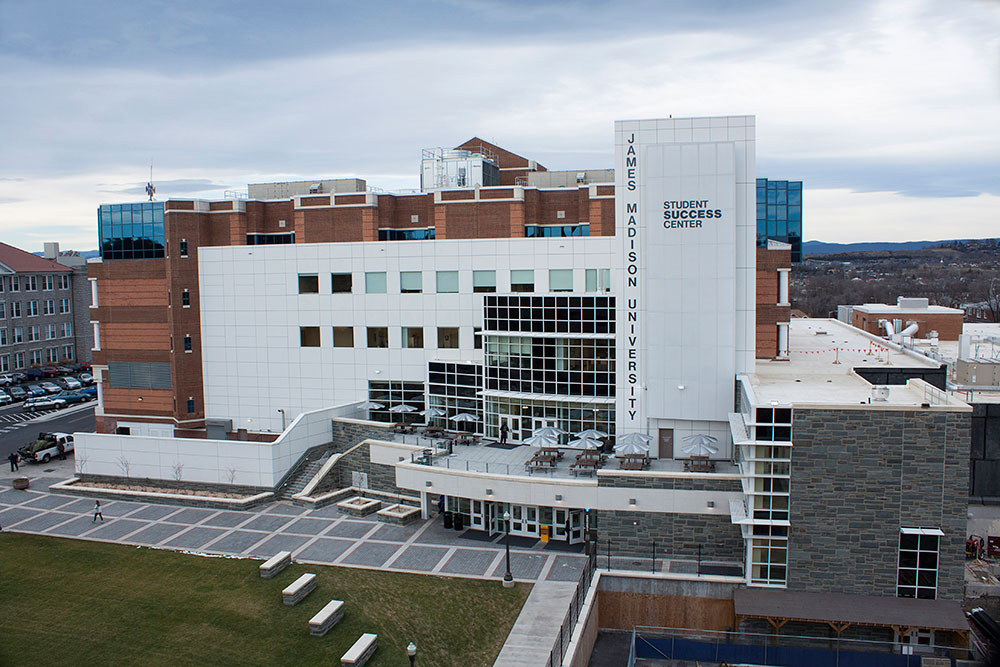 JMU Student Success Center - M & E Contractors, Feature Projects