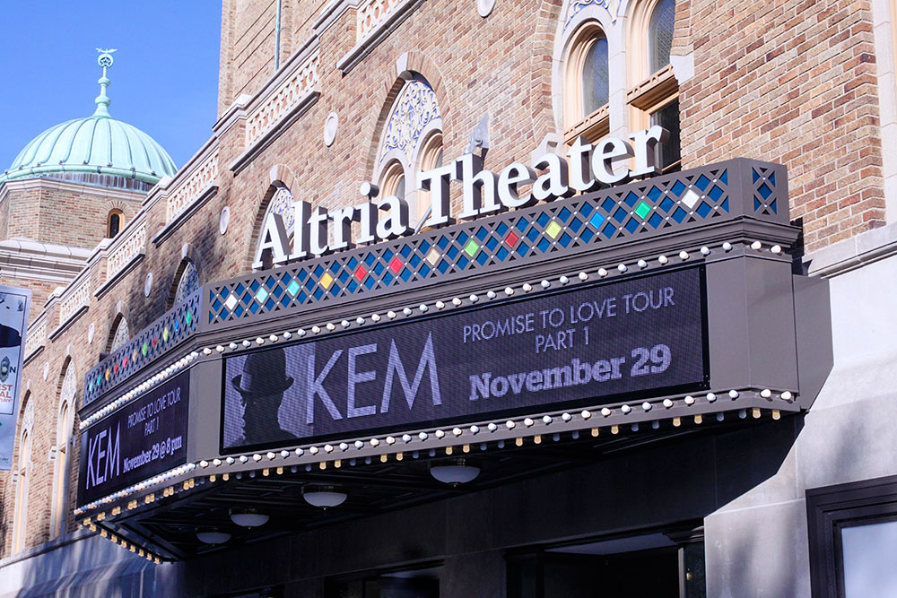 Altria Theatre - M & E Contractors, Feature Projects