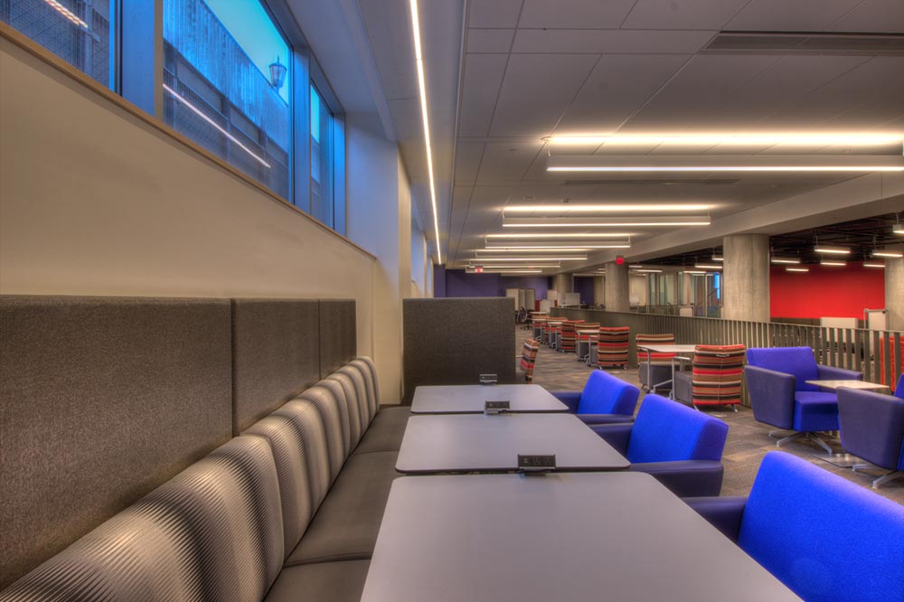 VCU Cabell Library - M & E Contractors, Feature Projects
