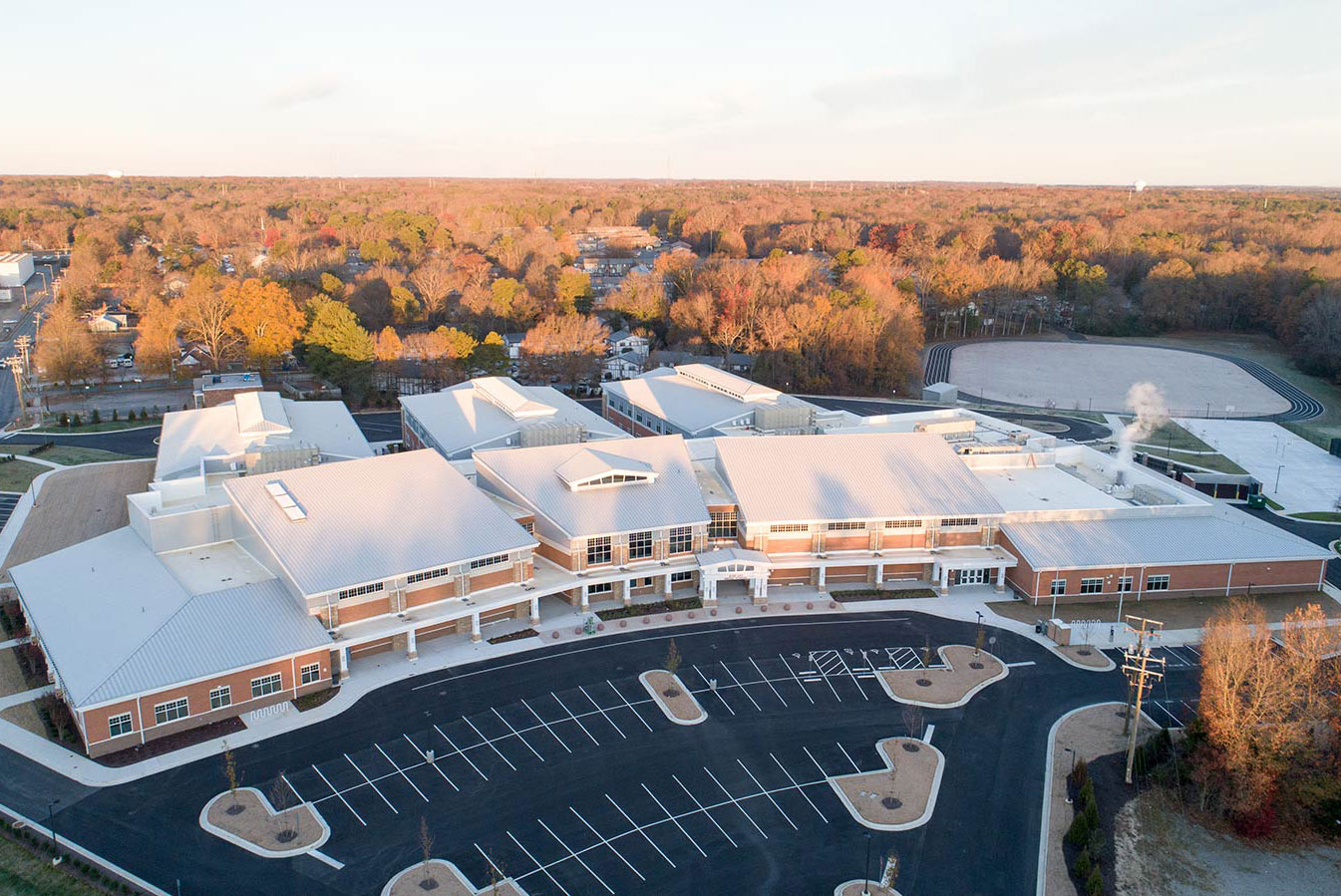 River City Middle School - M & E Contractors, Feature Projects