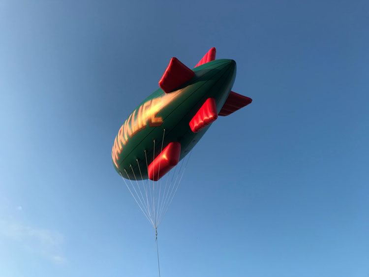 Exhibition Balloons - from tiny to Blimps!