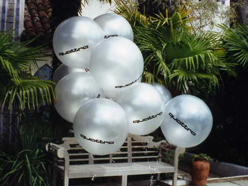 Branded balloons with your own logos