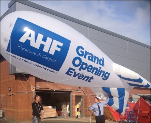 Hire a high-flying Blimp for your Special Event