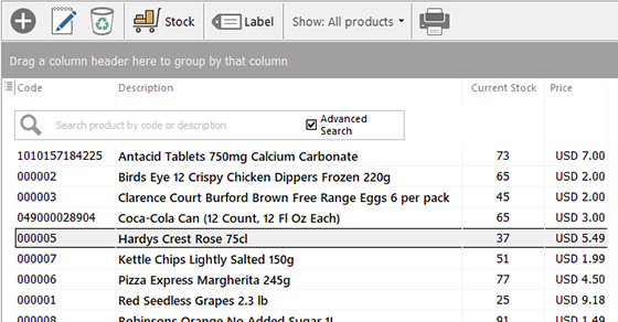 Updating Product Quantity