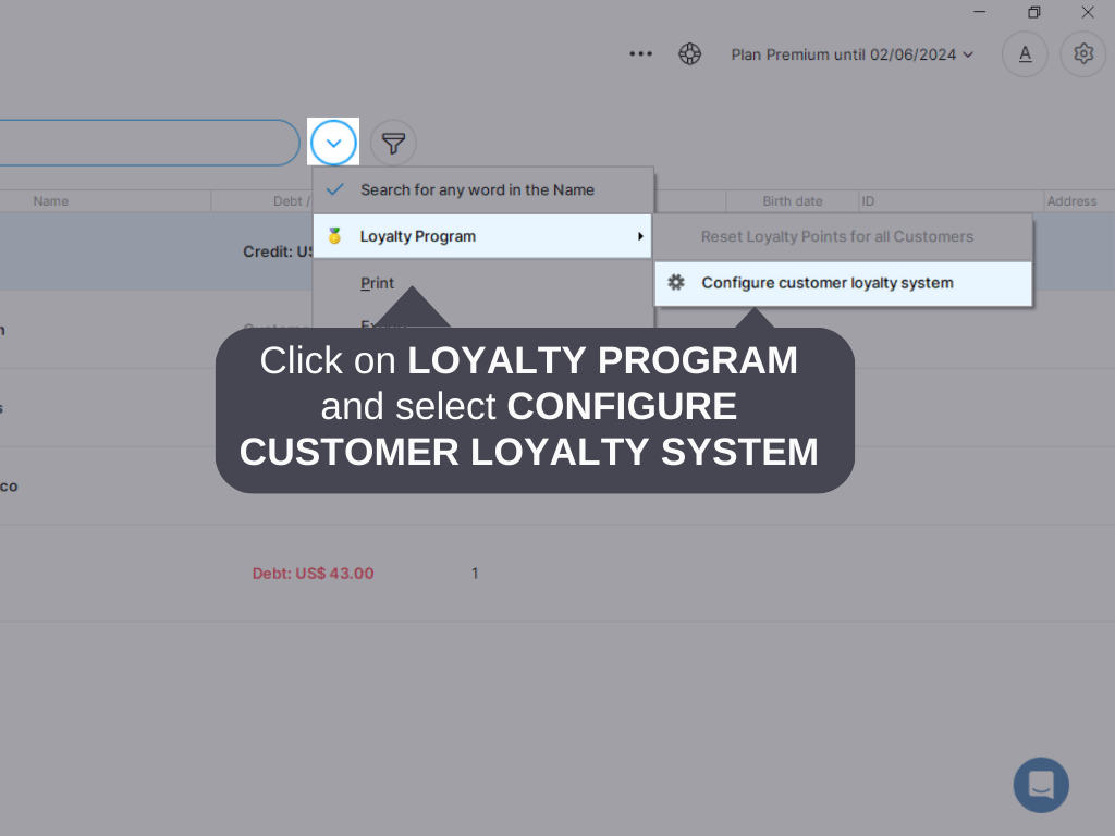 How to enable and configure customer loyalty points