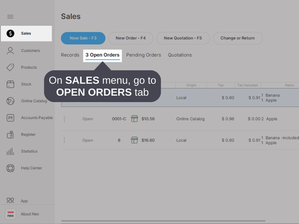 How to sell from a quotation