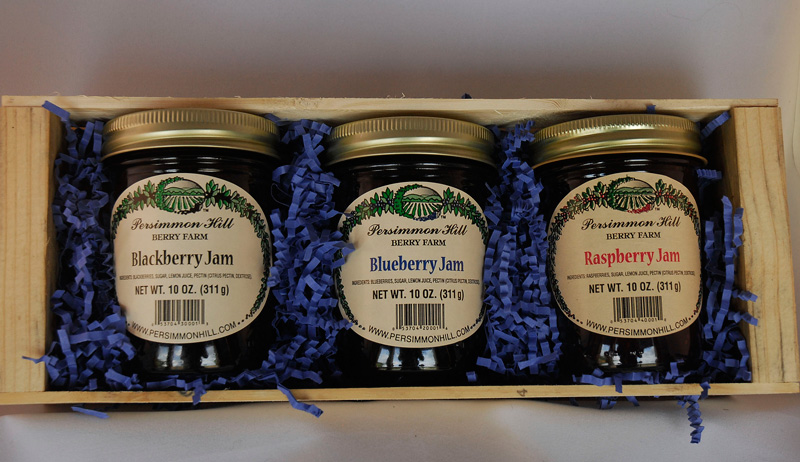 Jam Sampler Gift Crate | Persimmon Hill Farm