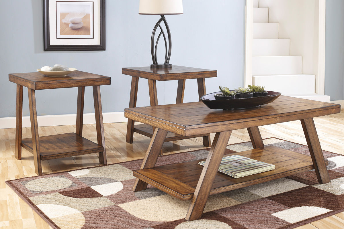 Bradley table set by Ashley T392-13