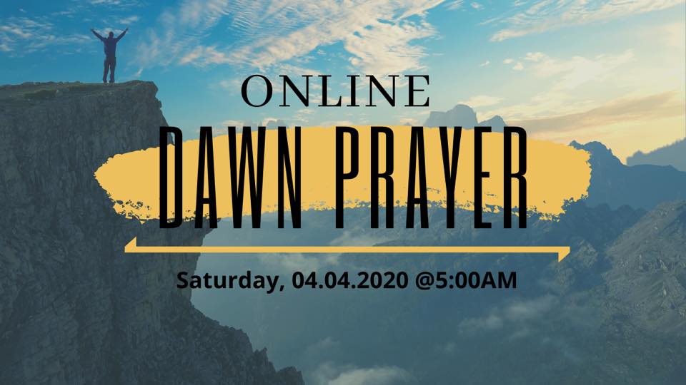 CLSF Events | April Dawn Prayer - Online