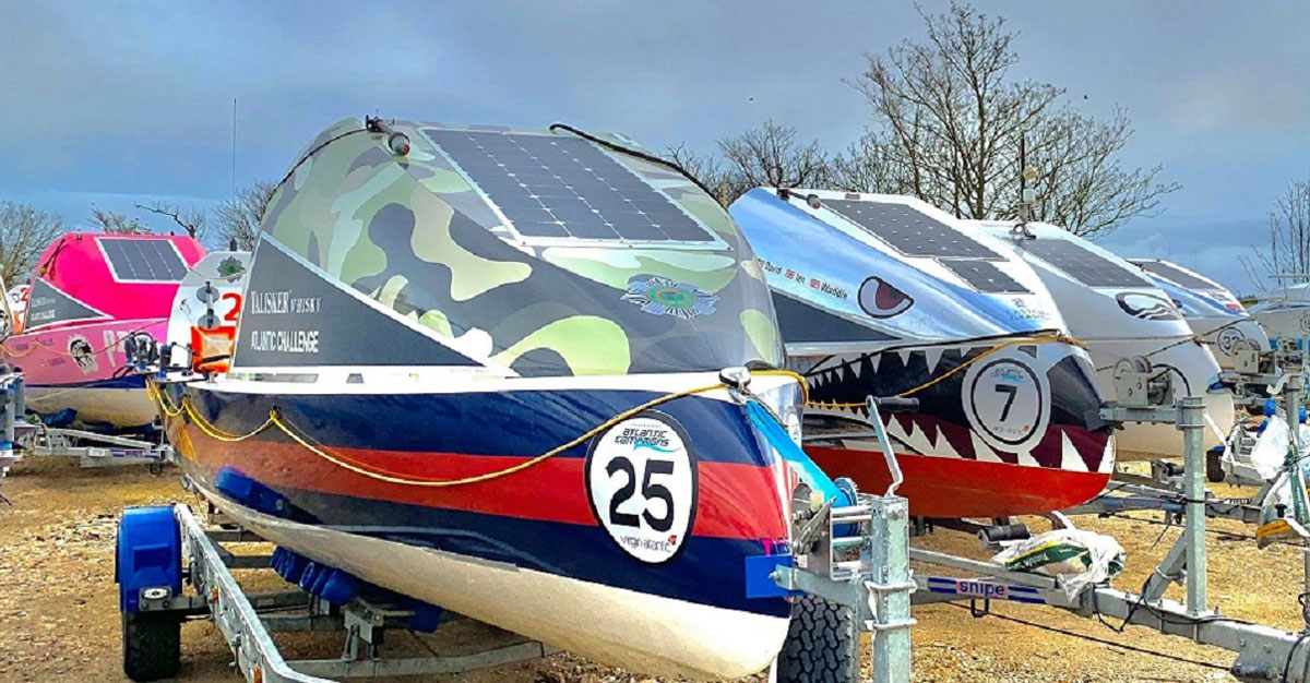 Ocean Rowing Boat Storage - Rannoch Adventure