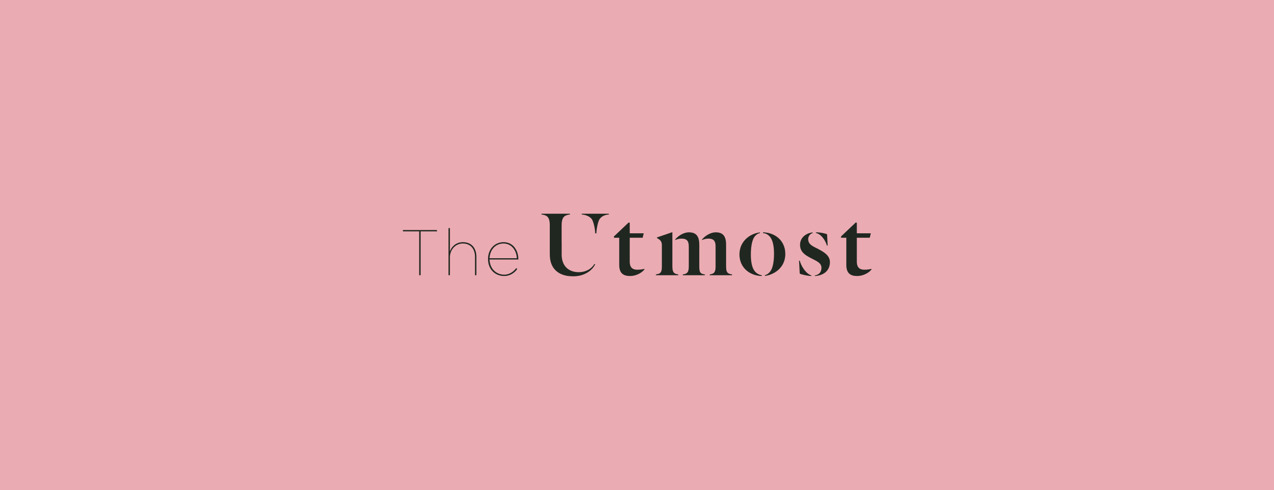 The Utmost Fashion Branding Case Study | Q+H London