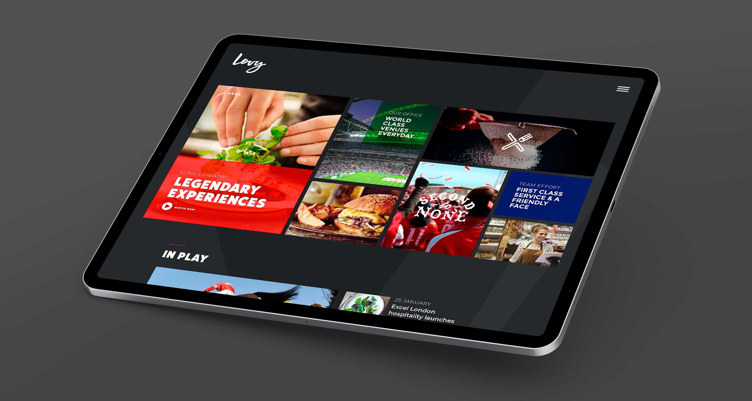 Levy UK Case Study | Q+H London