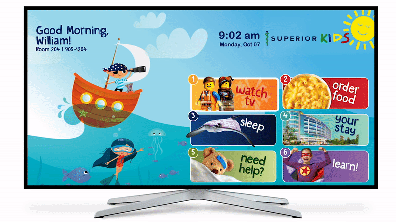 Feature - Age-Appropriate Experience | eVideon