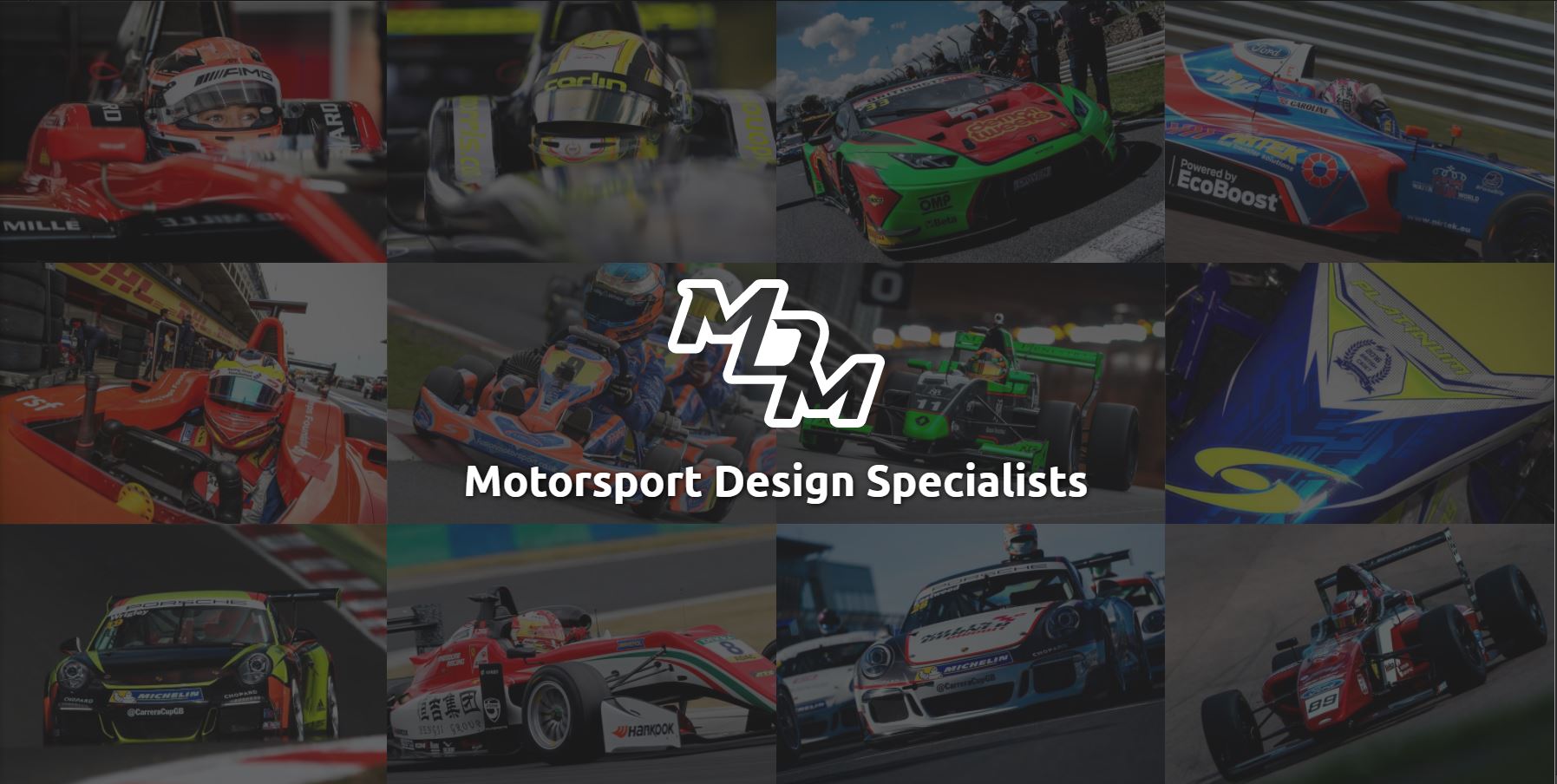 MDM Designs | Motorsport Graphic Design & Website Design
