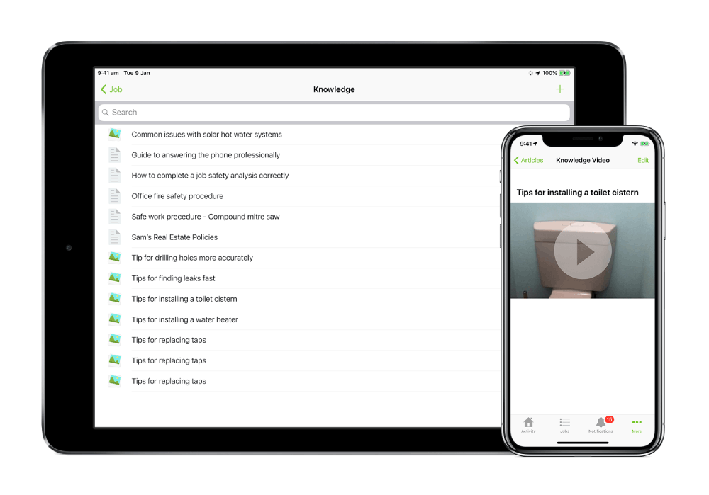 Knowledge Add-on | ServiceM8