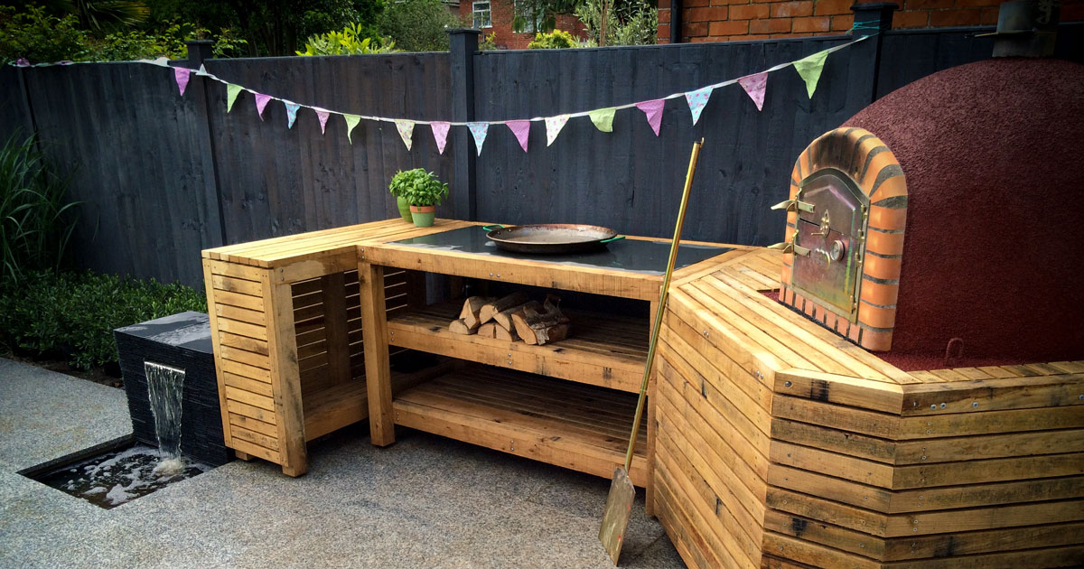 Outdoor Cooking Garden Designs in Dorset | Tom Hill