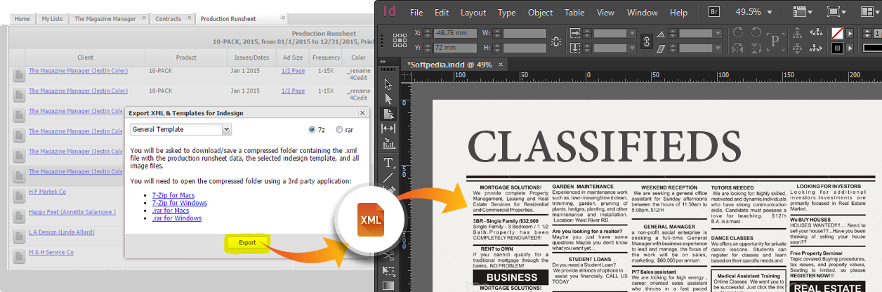 Newspaper Ad Management Software | Classified Advertising Templates