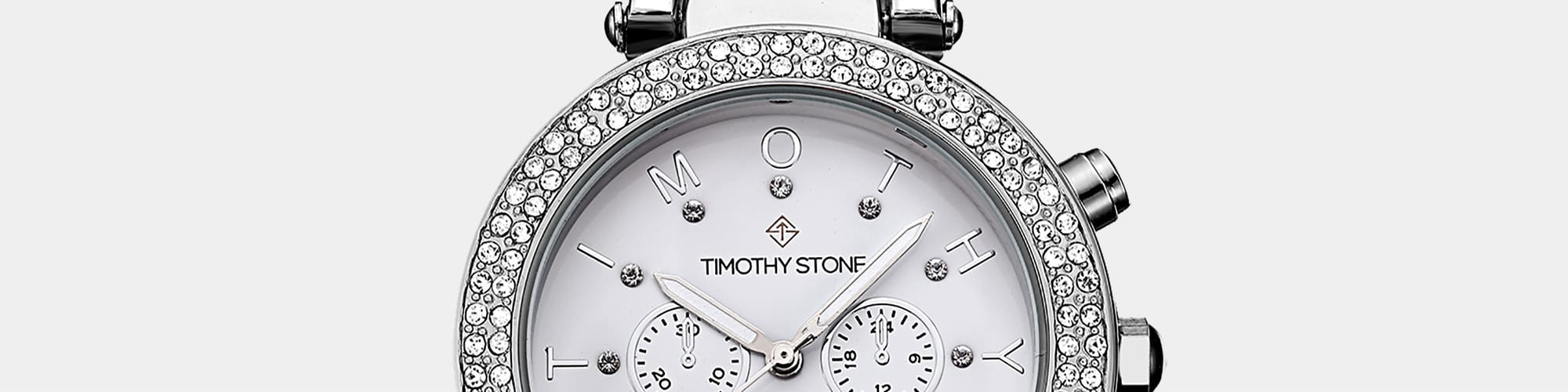 Silver-Tone "Désire Stainless" Watch | Timothy Stone