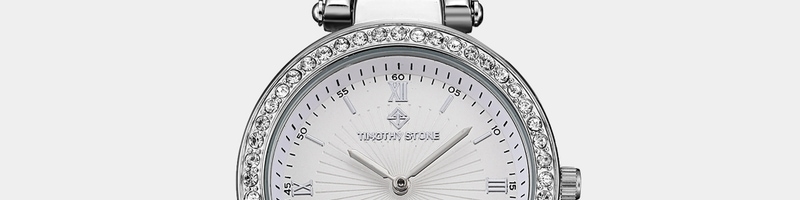 Silver-Tone "Elle Stainless" Watch | Timothy Stone