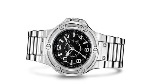 Silver-Tone "Manis" Watch | Timothy Stone