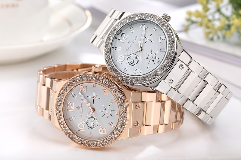 Gold-Tone "Façon Stainless" Watch | Timothy Stone