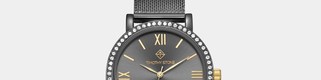 Polished Black "Indio" Watch | Timothy Stone
