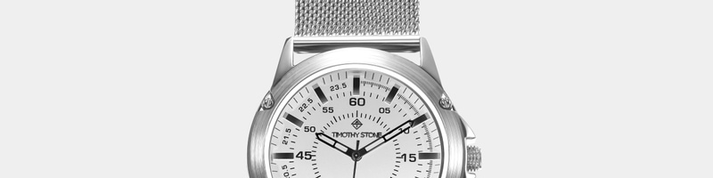 Silver-Tone "Norse" Watch | Timothy Stone