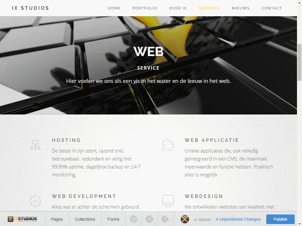 iX Studios | CMS Handleiding