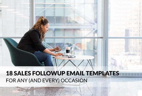 18 Sales Followup Email Templates | Propeller CRM Blog