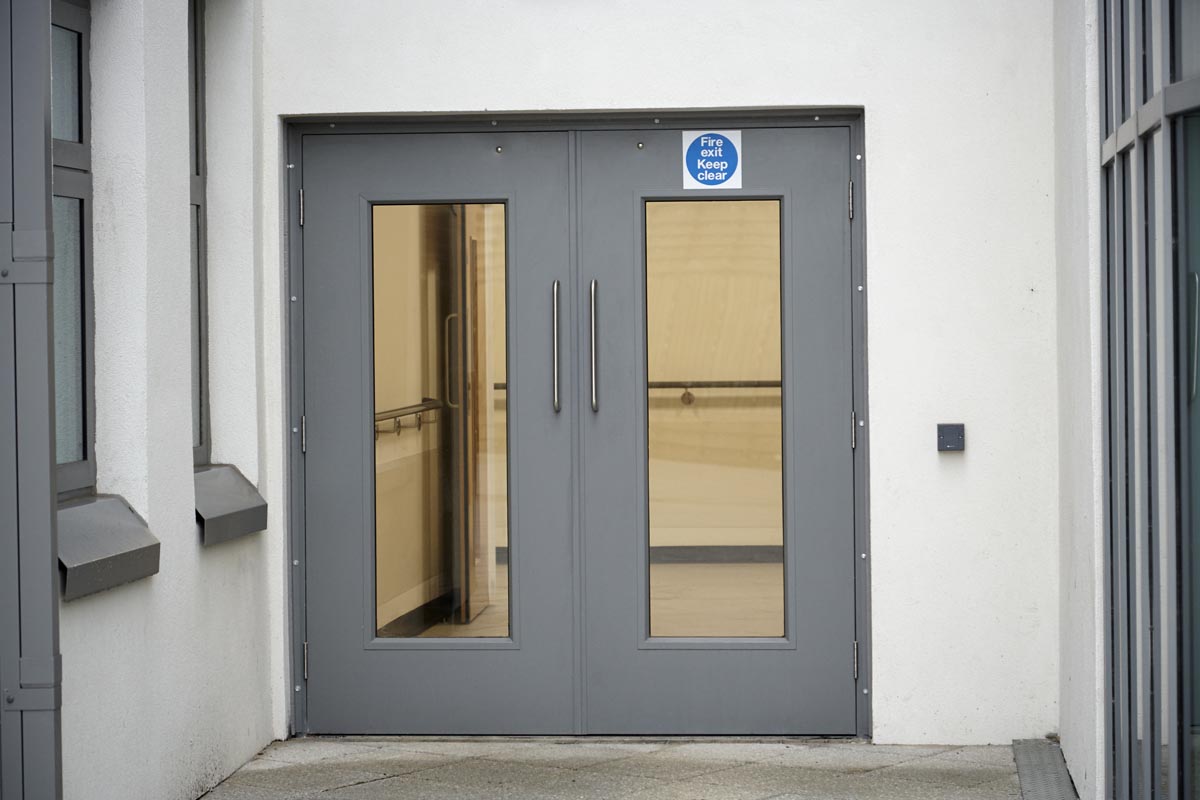 High performance personnel steel doors