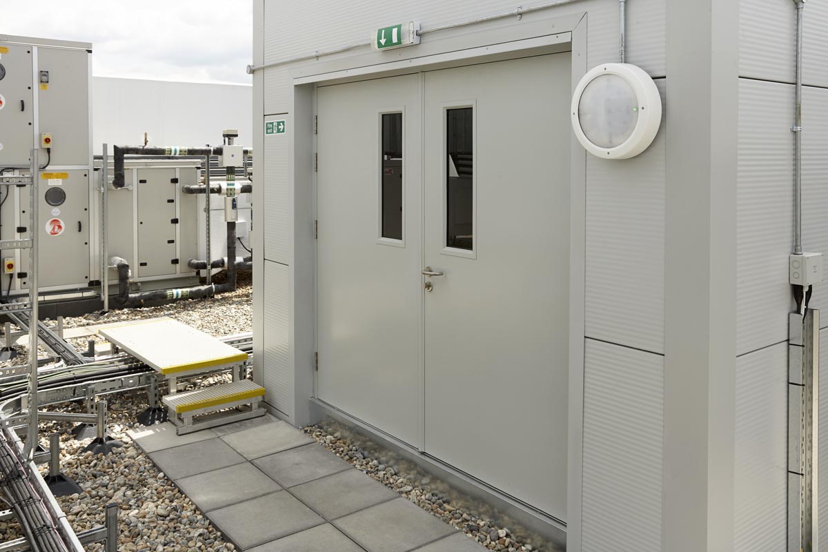 High performance personnel steel doors