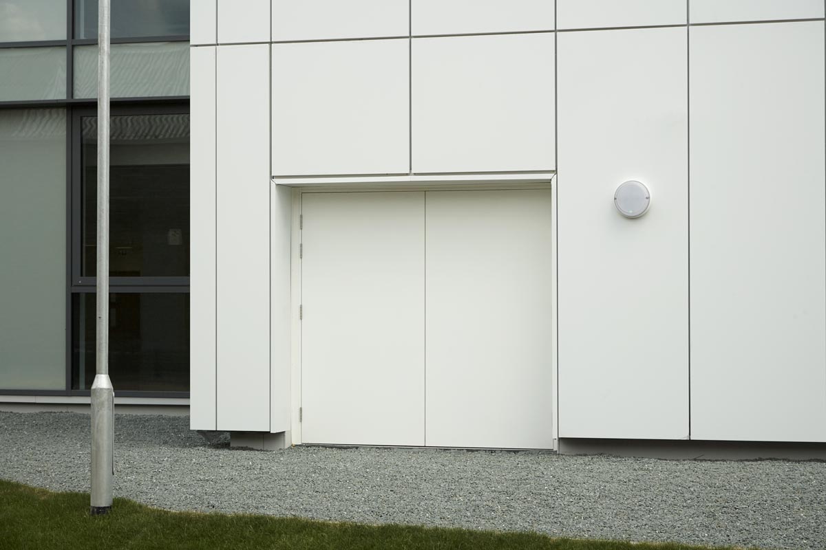 High performance personnel steel doors