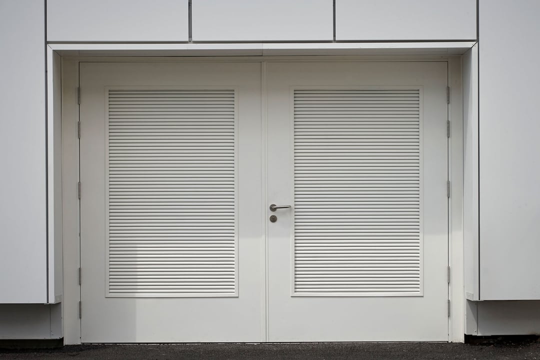 glazed communical doors