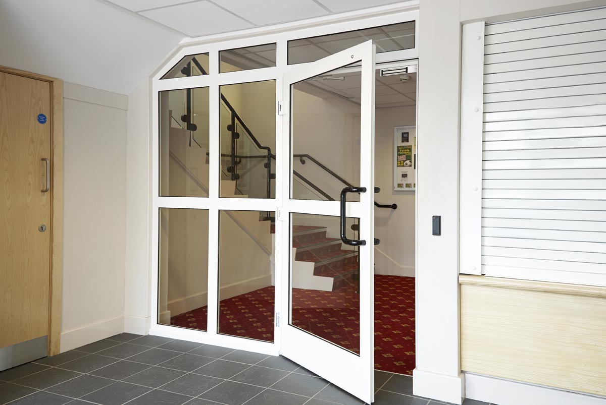 glazed fire and security doors