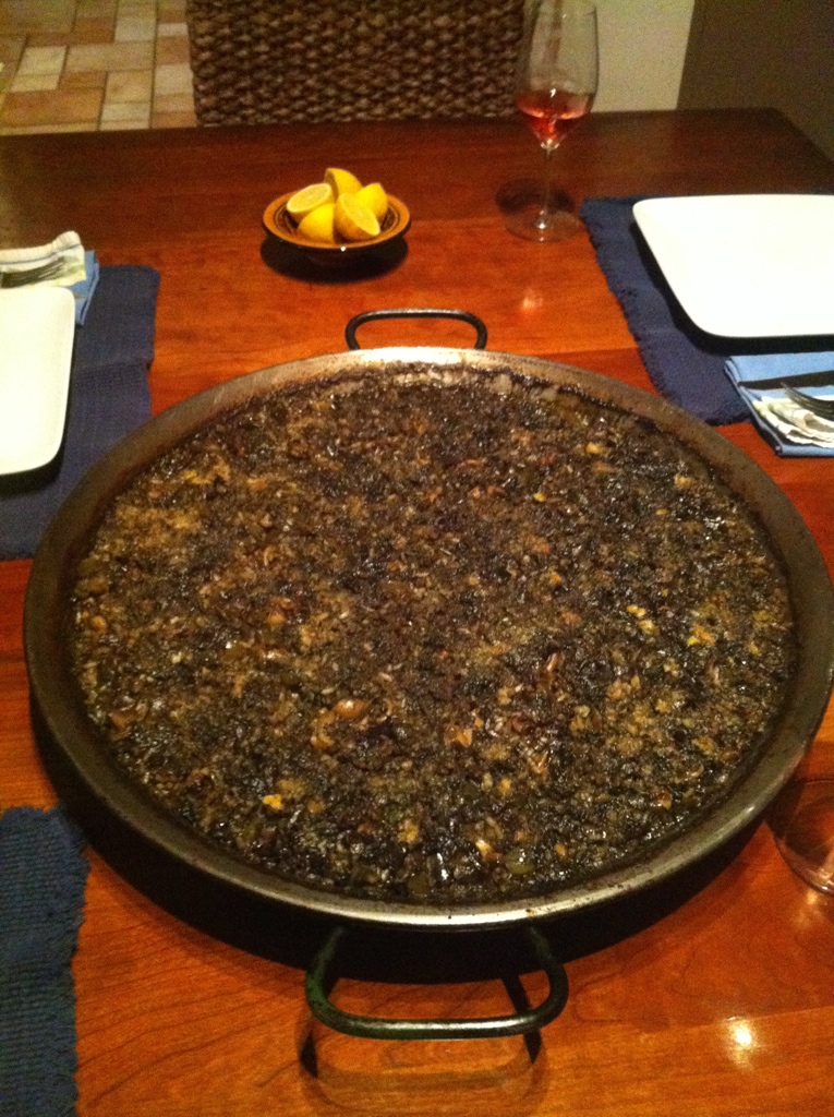 Scaling the paella recipe