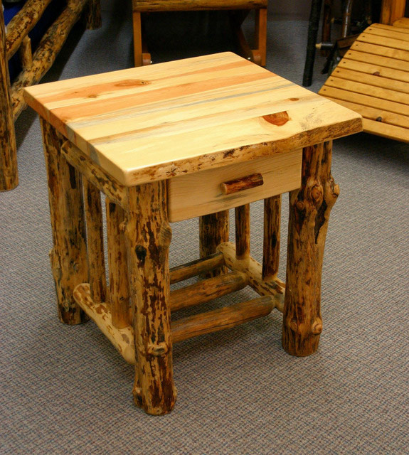 Northwest Handmade Furniture | Rustic Nightstand