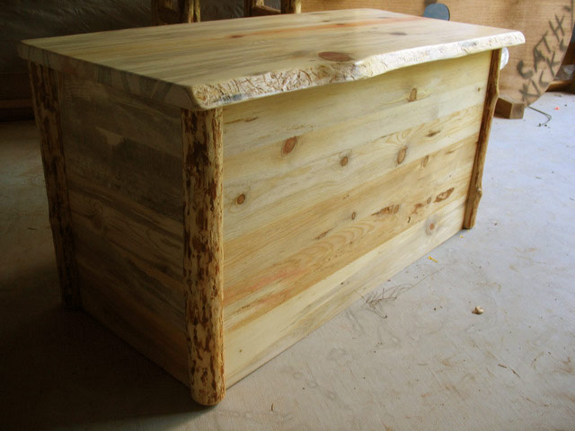 Northwest Handmade Furniture | Rustic Quilt Chest