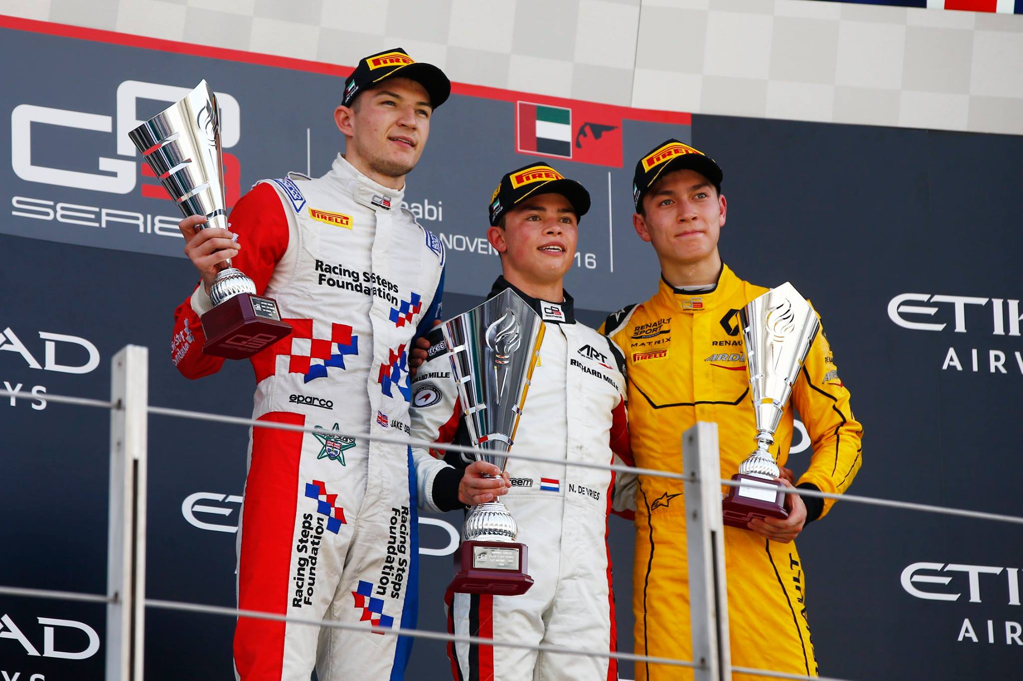 Double podium in spectacular end to GP3 season | Arden Motorsport
