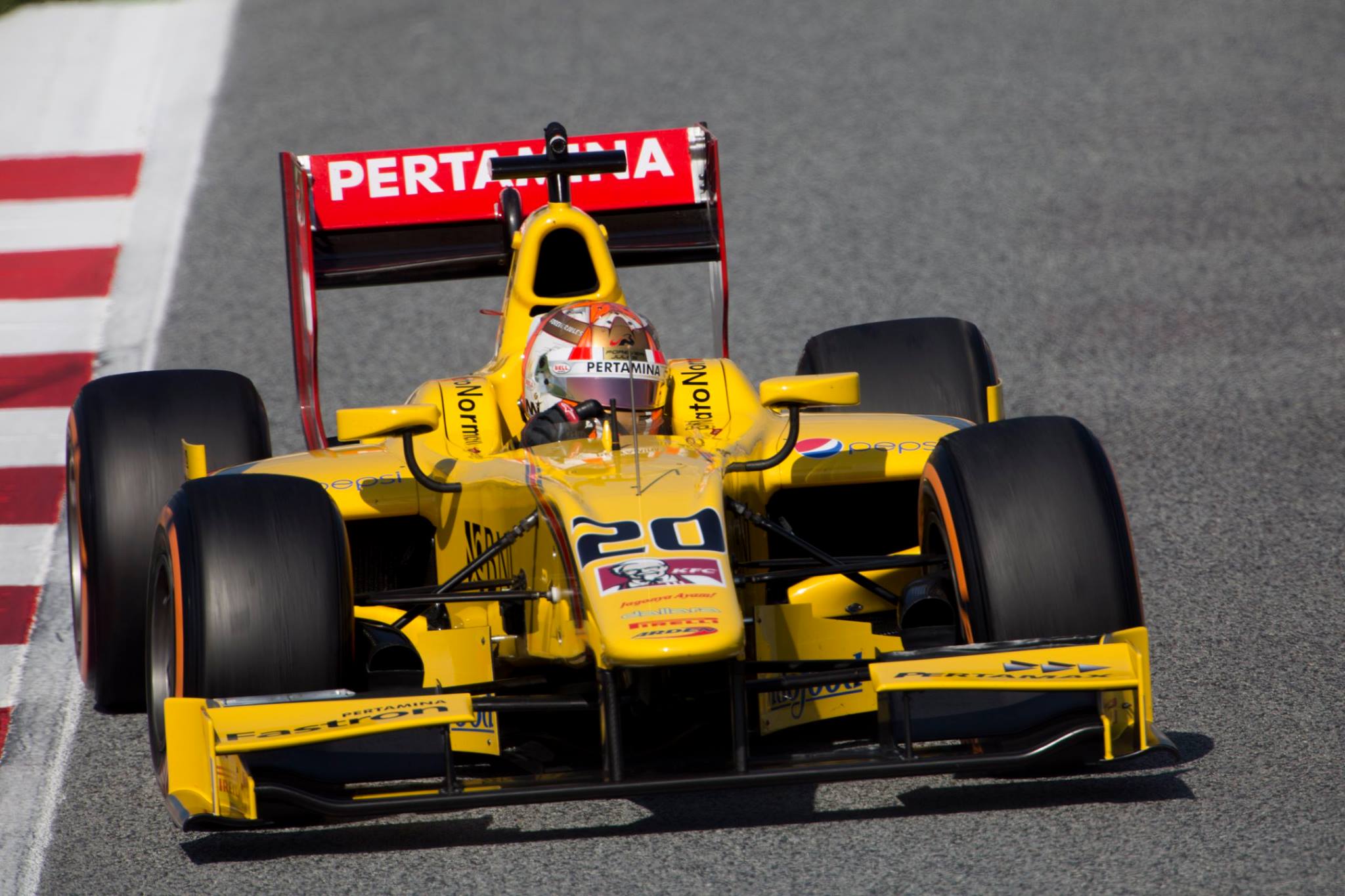 Nato tops opening test of the newly formed FIA Formula 2 Championship ...