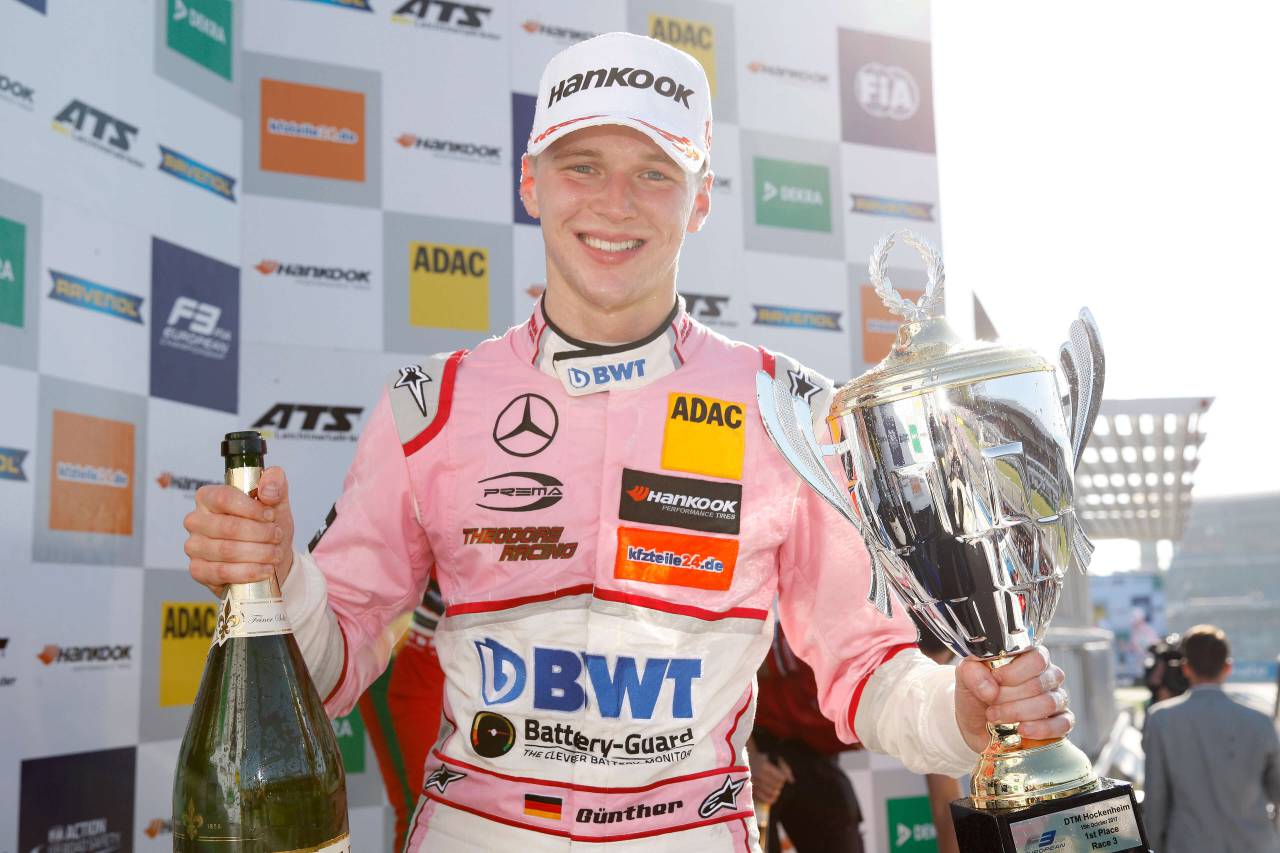 European FIA F3 Ace Maximilian Günther steps up with Arden ...