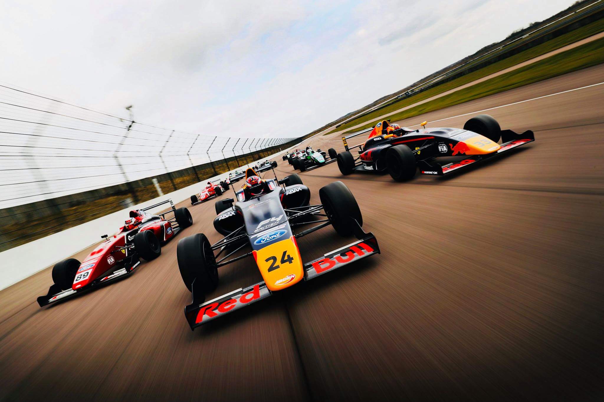 Arden Motorsport and Dennis Hauger lead the way at Rockingham test day ...
