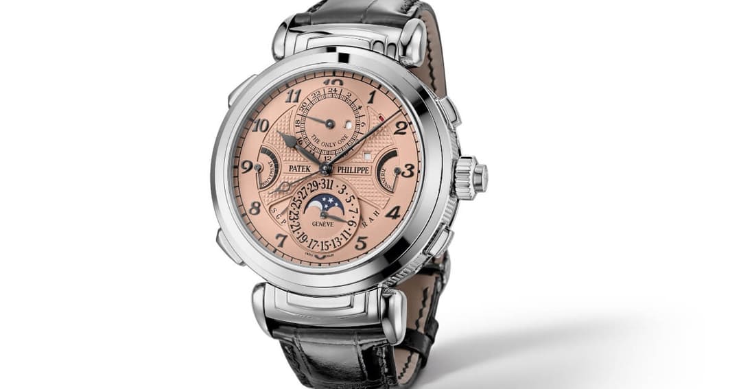 The most expensive watch in the world: Patek Philippe Grandmaster Chime ...