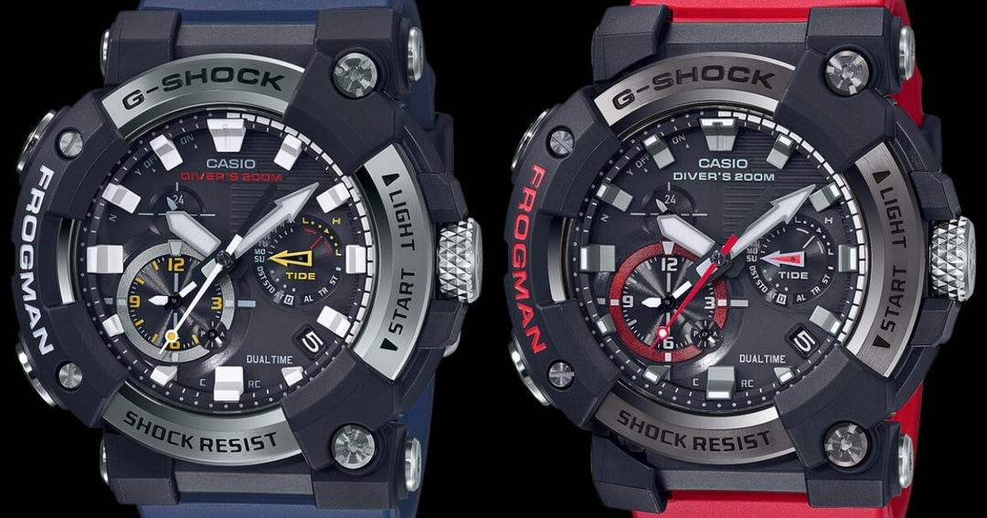 The First-Ever Casio G-Shock Frogman Featuring Analog Display (Price ...