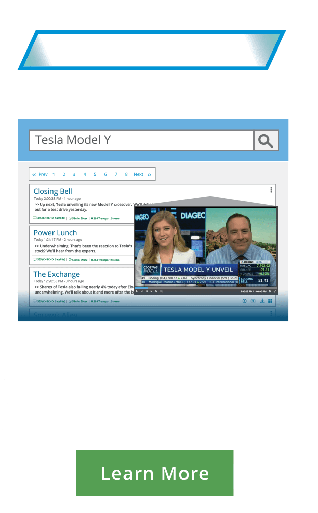 TV Monitoring, Logging, Recording, & Searching - SnapStream