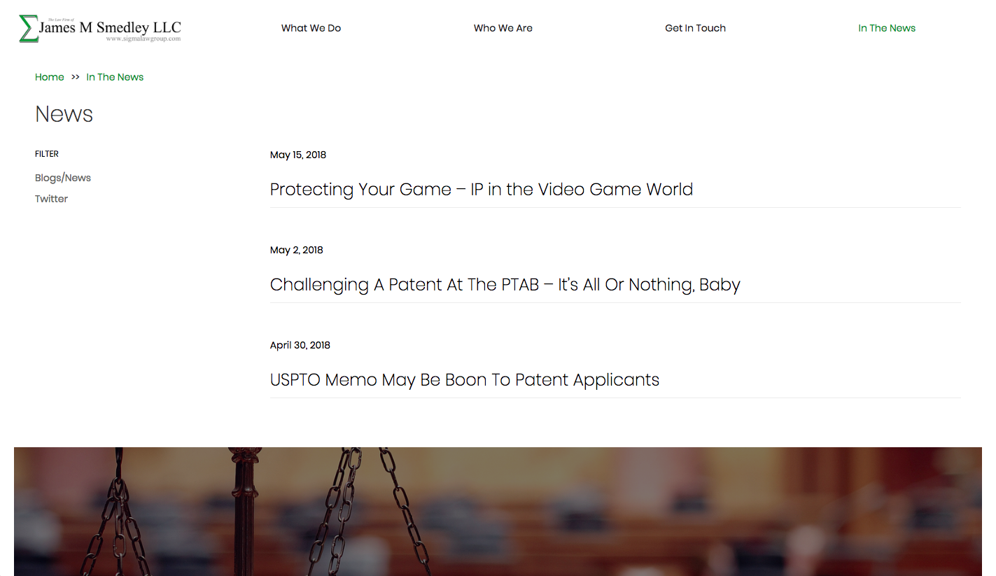 Sigma Law Group Grind Branding