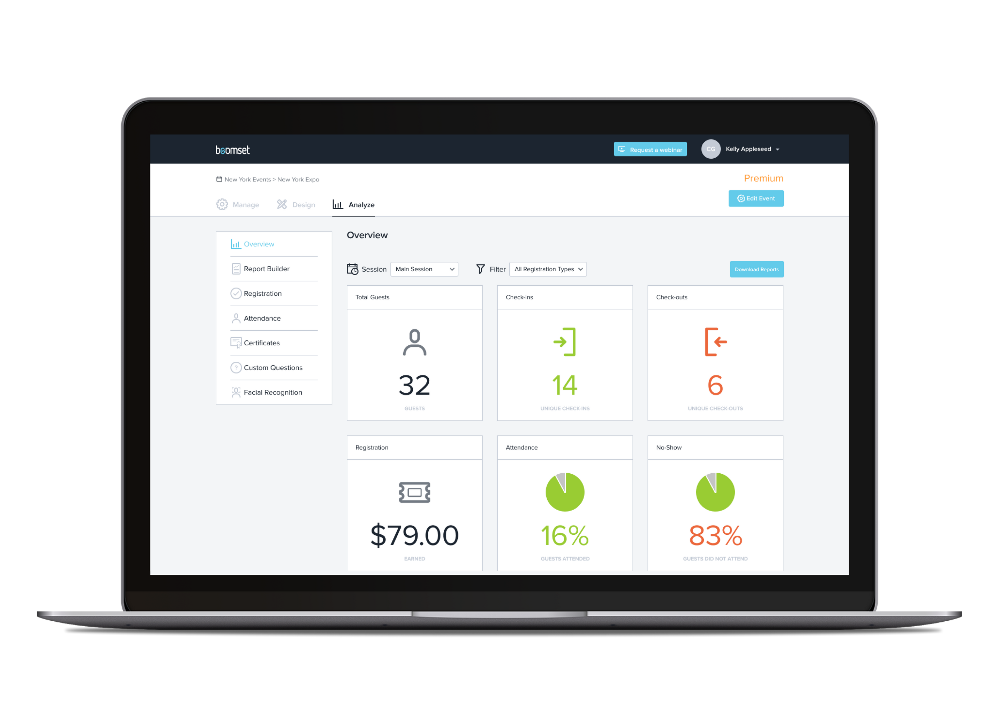 Event Platform for In-Person and Hybrid Events | Boomset